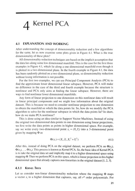 PDF Kernel PCA