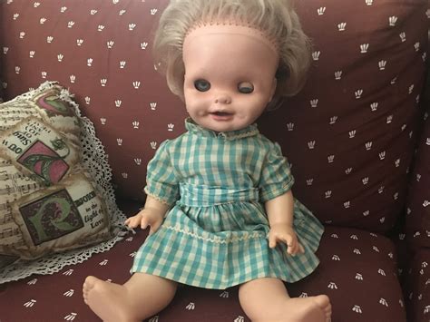 My New Saucy Doll Pre Cleaning Shes Wearing Unsettling Vintage Things