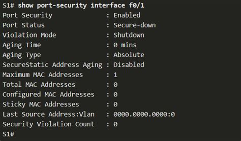 Switch Security Configurations Port Security By Sümeyye Tombul Medium