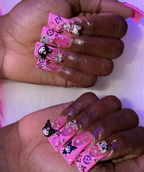 Duck Nails Duck Nails Unique Acrylic Nails Short Square Acrylic Nails