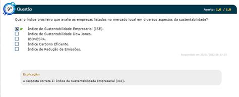 Qual o índice brasileiro que avalia as empresas listadas no mercado local em diversos aspectos