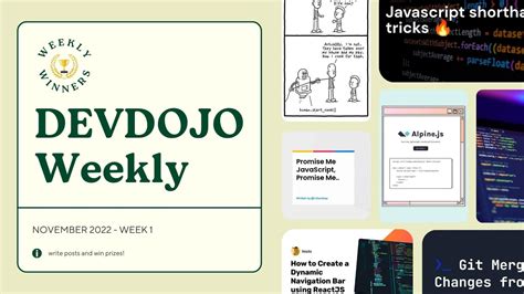 Devdojo Weekly Nov 2022 Week 1