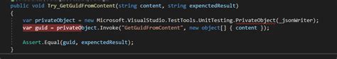 C Use Privateobject In Net 5 From Nugget Mstesttestframework Stack Overflow