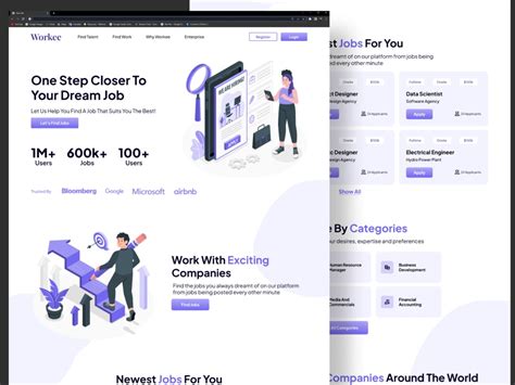 A Landing Page Uiux Design That Engages Users Upwork