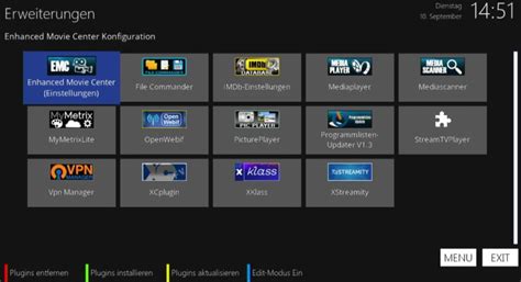 Enigma2 Iptv Plugins Xstreamity Xklass And Xcplugin Schnell Und Einfach