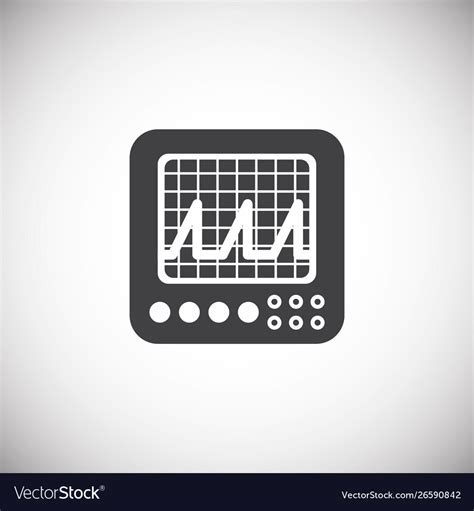 Measuring Tool Icon On Background For Graphic Vector Image