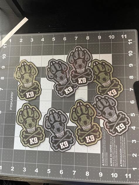 Military Working Dog K9 Logo Sticker Etsy