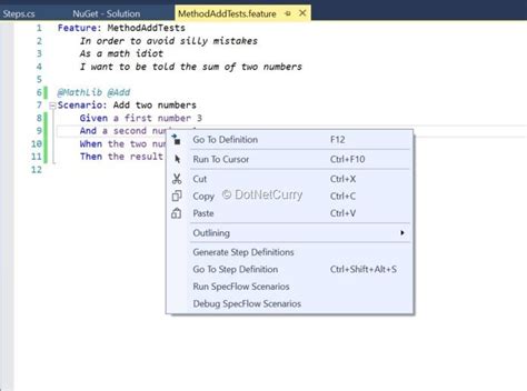 Behavior Driven Development BDD An In Depth Look DotNetCurry