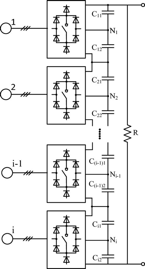 Figure 3 From A Cascaded Multi Level Pwm Acdc Converter With Vienna