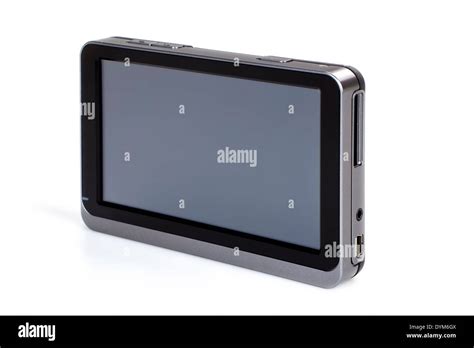 Elegant Design GPS Navigation Isolated On White Background Stock Photo Alamy