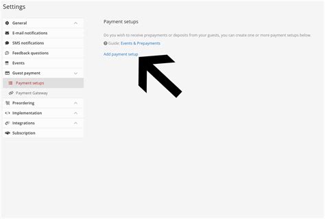 Setting Up Guest Payment Easytable Support And Knowledge Base