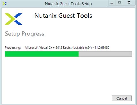 Install And Manage Nutanix Guest Tools Virtualization Dbaas