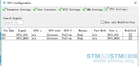 stm32cubemx配置stm32f030f4p6硬件spi驱动串行数码管 stm32团队 st意法半导体中文论坛