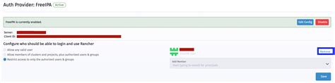 Dashboard Auth Openldap Ad Freeipa Remove Option Should Be Greyed