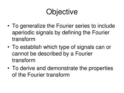 ppt the continuous time fourier transform ctft powerpoint