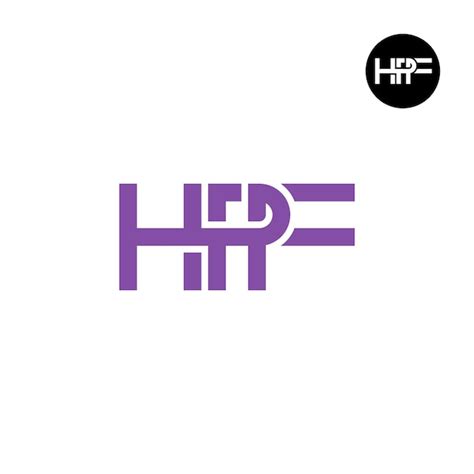 Premium Vector Hpf Logo Letter Monogram Design
