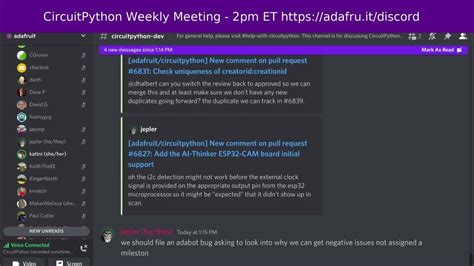 circuitpython weekly meeting for august 29 2022 circuitpython