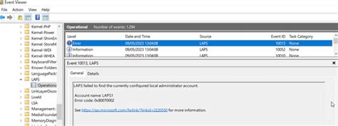 Laps For Azure Ad Joined Device No Local Administrator Passwords Found