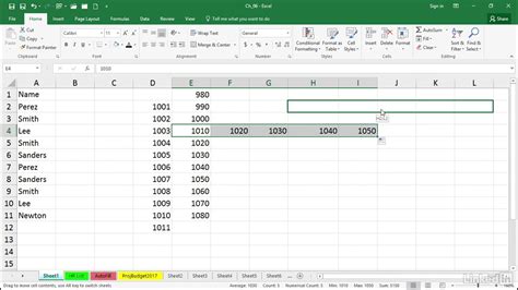 Microsoft Excel 2016 Tips Accelerate Data Entry Youtube