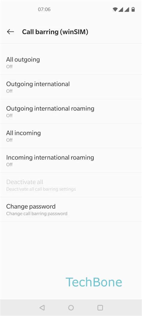 How To Enable Or Disable Call Barring Oneplus Manual Techbone