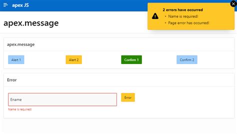 Dynamic Action Success Message Oracle Apex Ontoor Blogs