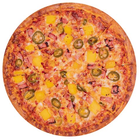 Hawaiian Spice Pizza Boat