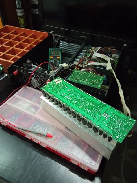 Project Repair Of An Audio Amplifier Altair MF24 Hackaday Io