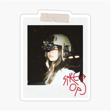 Haley Lujan Sike Ops Sticker For Sale By TomVen16 Redbubble