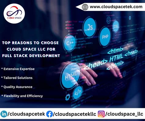 Cloud Space Llc On Linkedin Cloudspacellc Fullstackdeveloper