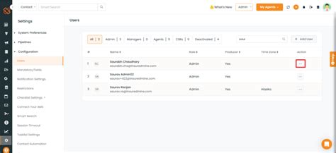 Manage Account Type For Users In Settings InsuredMine CRM Optimize And Grow Your Insurance