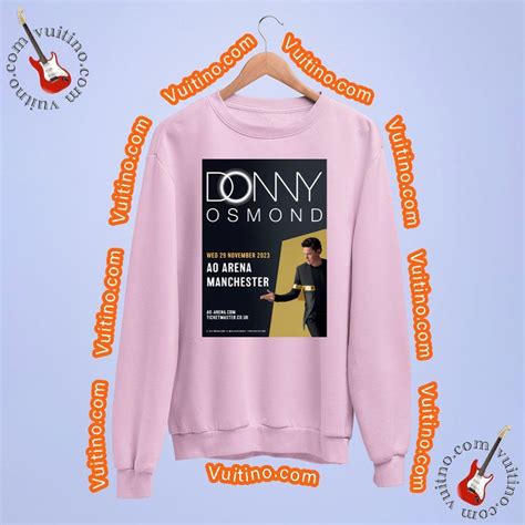 Donny Osmond Donny 2023 Uk Tour Manchester Ao Arena Merch