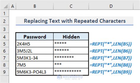 how to use rept function in excel 8 suitable examples exceldemy