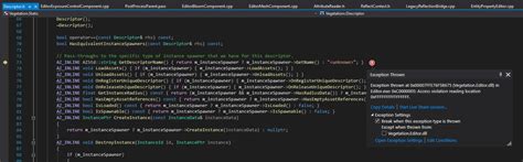 Dpe Inspector Dpe Crashes When Trying To Display The Vegetarion Asset List Component · Issue