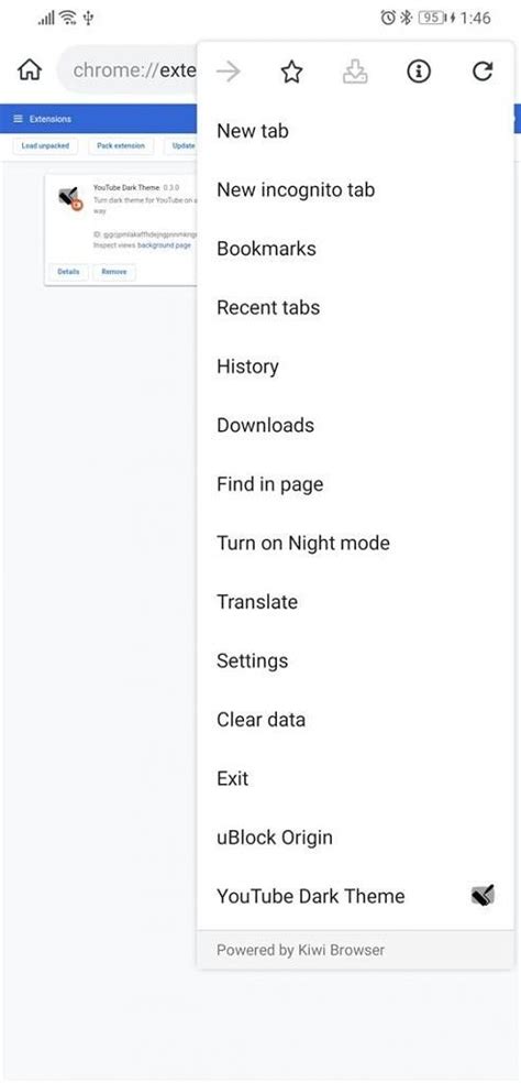 Kiwi Browser S Latest Update Brings Google Chrome Extensions To Android