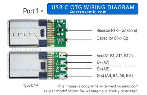 Usb C Otg Wiring Diagram For Cable Schematic Diy Manufacturing