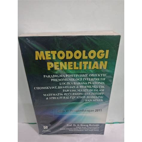 Jual METODOLOGI PENELITIAN | Shopee Indonesia