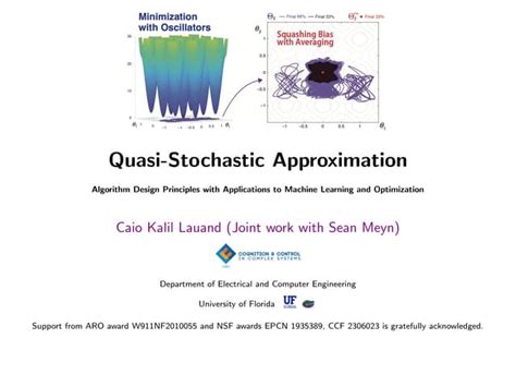 Quasi Stochastic Approximation Algorithm Design Principles With