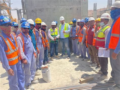 Mohamed Azharudeen Jamal Mydeen On Linkedin Training For Site Team