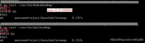 golang清空map的两种方式及性能比拼 golang map 清空 csdn博客