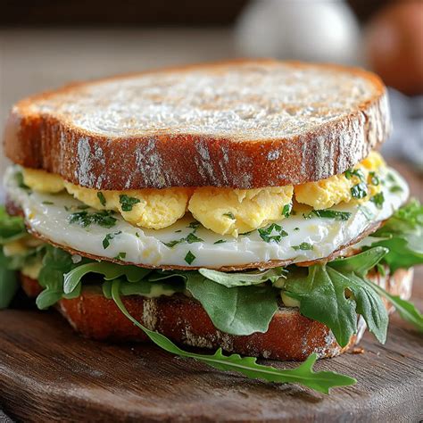 Easy Egg Sandwich Bliss A Healthy Breakfast Delight