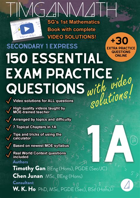 Essential Practice Questions E Math A Tim Gan Math Student Portal