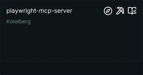 Playwright MCP Server Glama