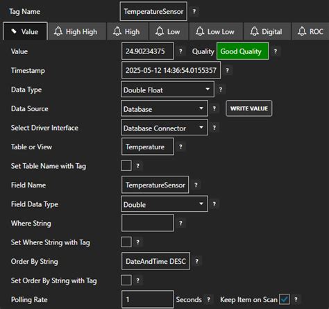 How To Log Database Alarms To Mariadb Oas Knowledge Base