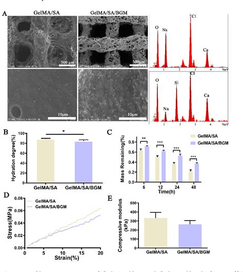 Figure 2 From 3d Bioprinting Of A Bioactive Composite Scaffold For Cell Delivery In Periodontal