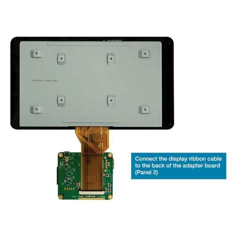 7 Touch Screen Lcd Display With 10 Finger Capacitive Touch Official For Raspberry Pi