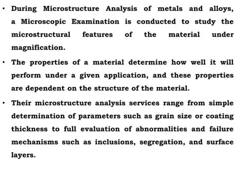 Microscopic Observation Pptx Geology Science