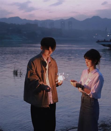 情侣照，写真 花瓣网