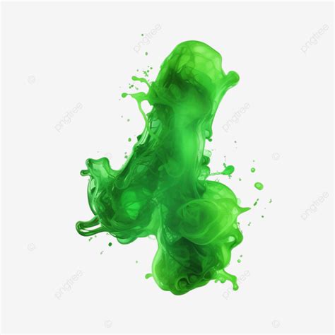 Abstract Green Blob Element Four Outline Blob Shape PNG Transparent Image And Clipart For