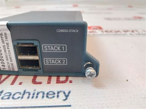 Cisco C2960s Stack Flexstack Module Aeliya Marine Tech®