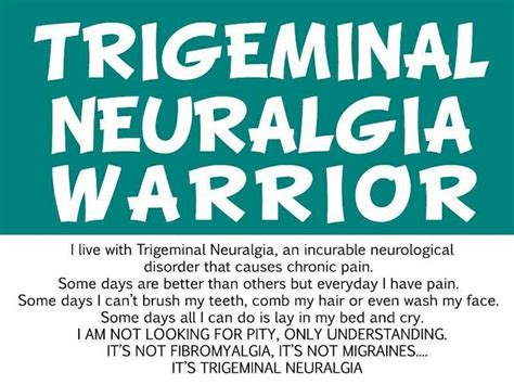 28 Best Trigeminal Neurlagia Images On Pinterest Chronic Illness